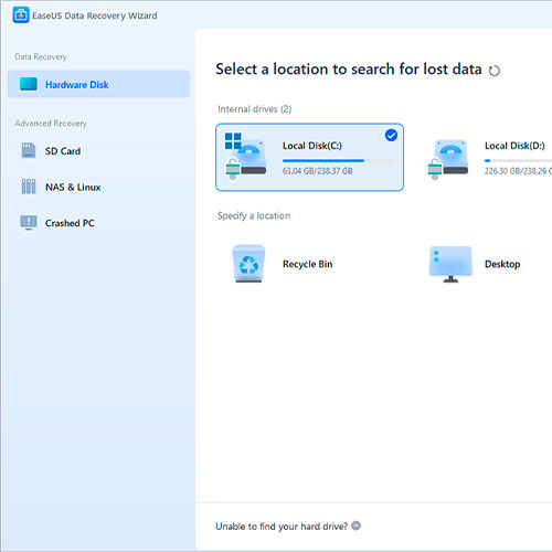 Buy EaseUS Data Recovery Wizard Professional Lifetime Upgrades License
